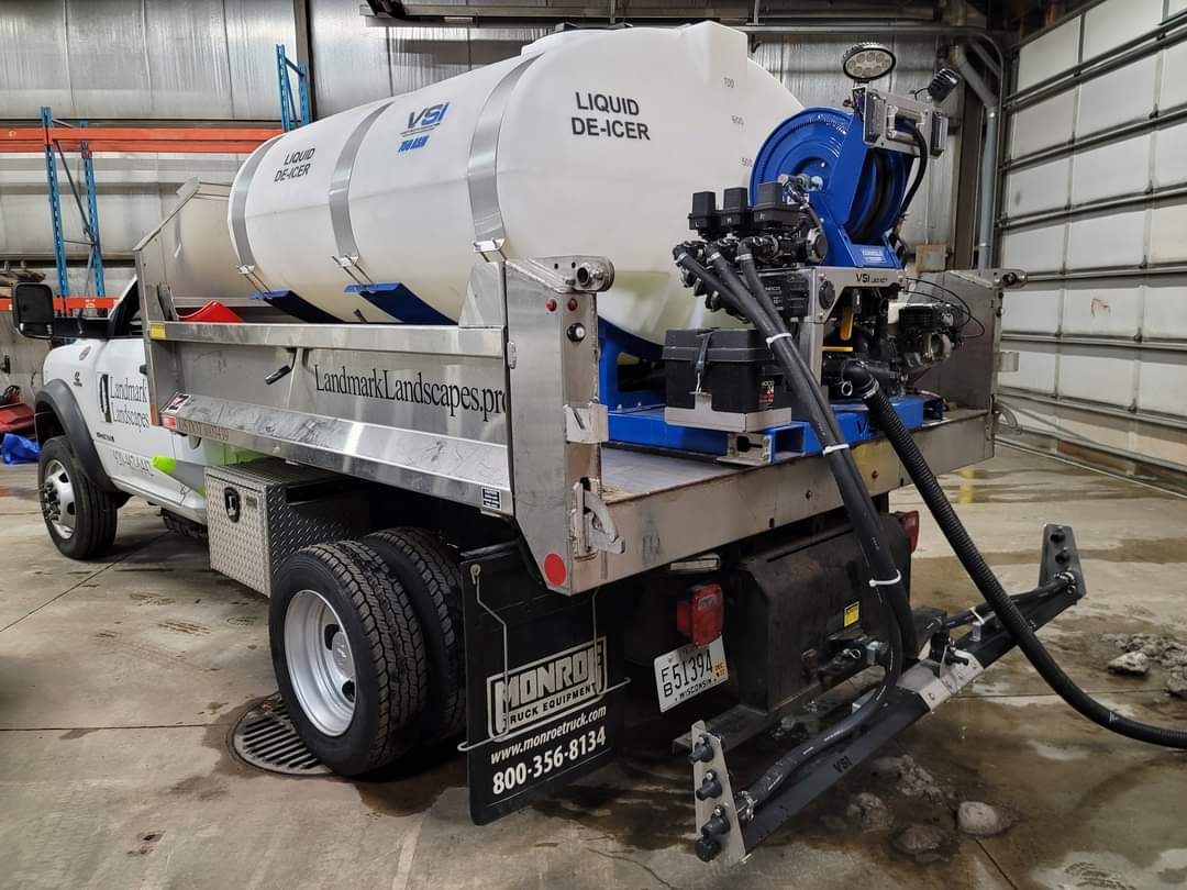 Brine Key Tool in Managing Snow and Ice - Landmark Landscapes, Inc