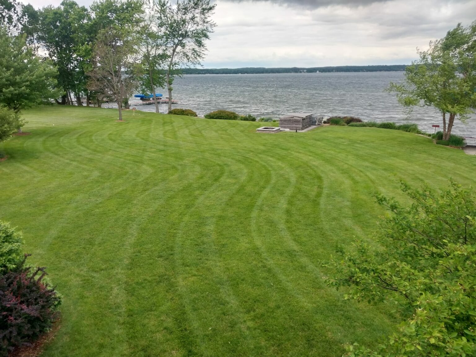 Dormant Grass Seeding - Landmark Landscapes, Inc