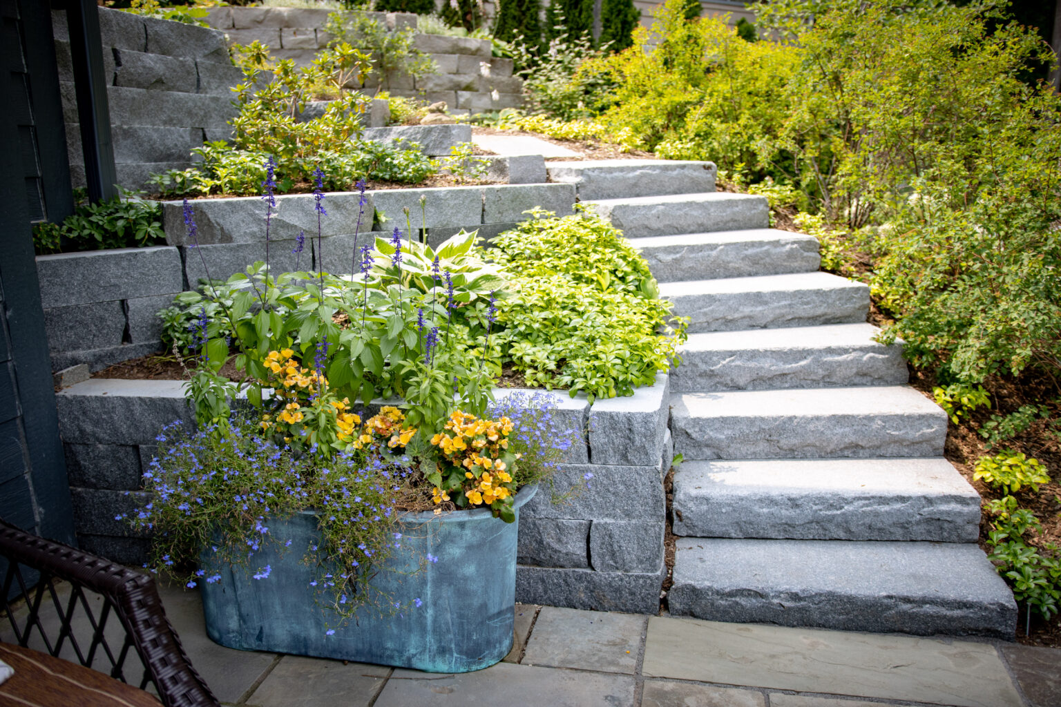 A Soothing Outdoor Living Environment - Landmark Landscapes, Inc